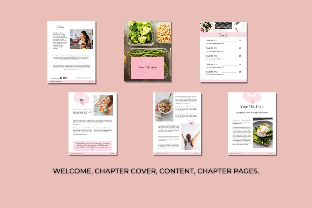 Nutrition Recipe Ebook Template