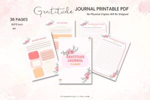 80 Powerful Gratitude List Journal Prompts for a happy life