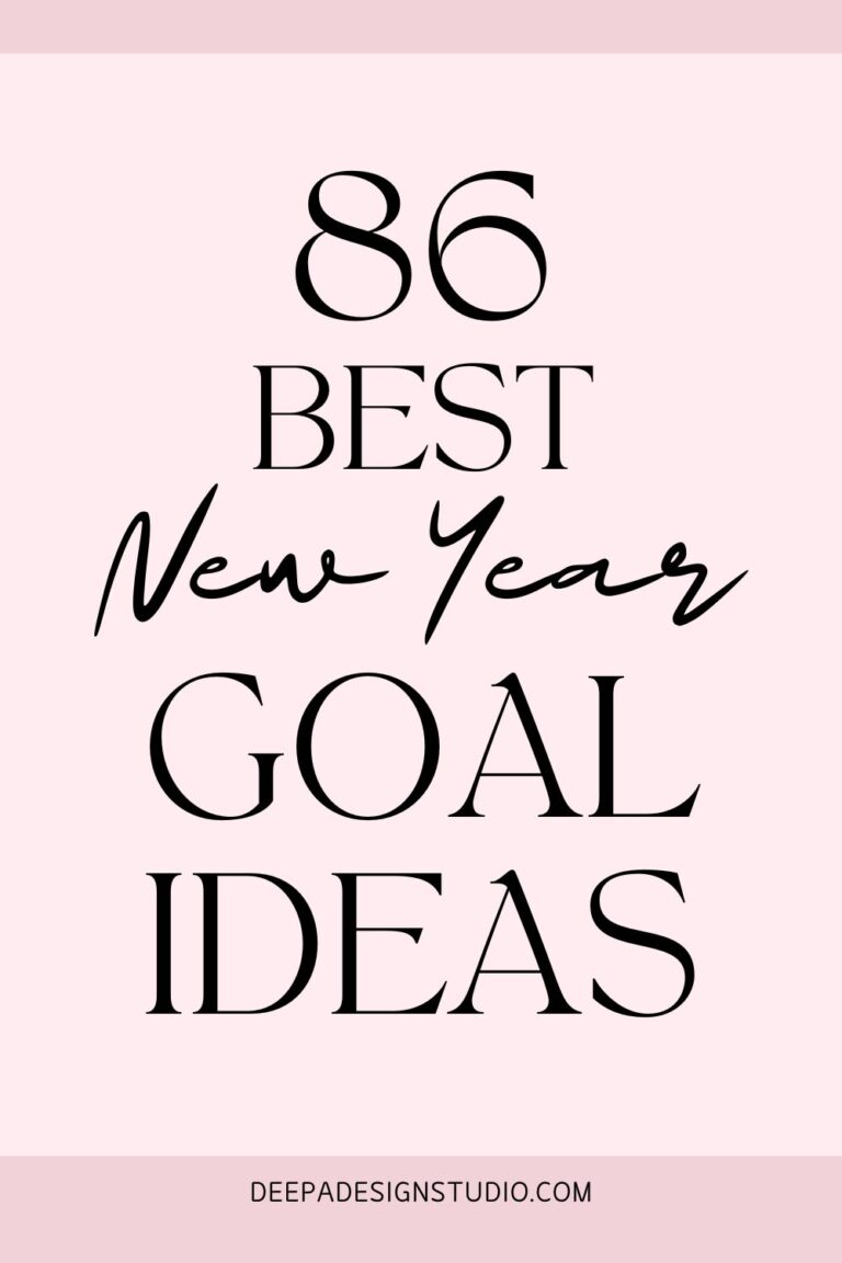 New Year Resolution - 86 Healthy Goal Ideas for 2026