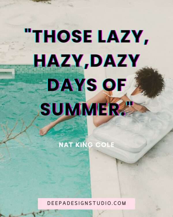 51 Happy Summer Quotes for fun and inspiration
