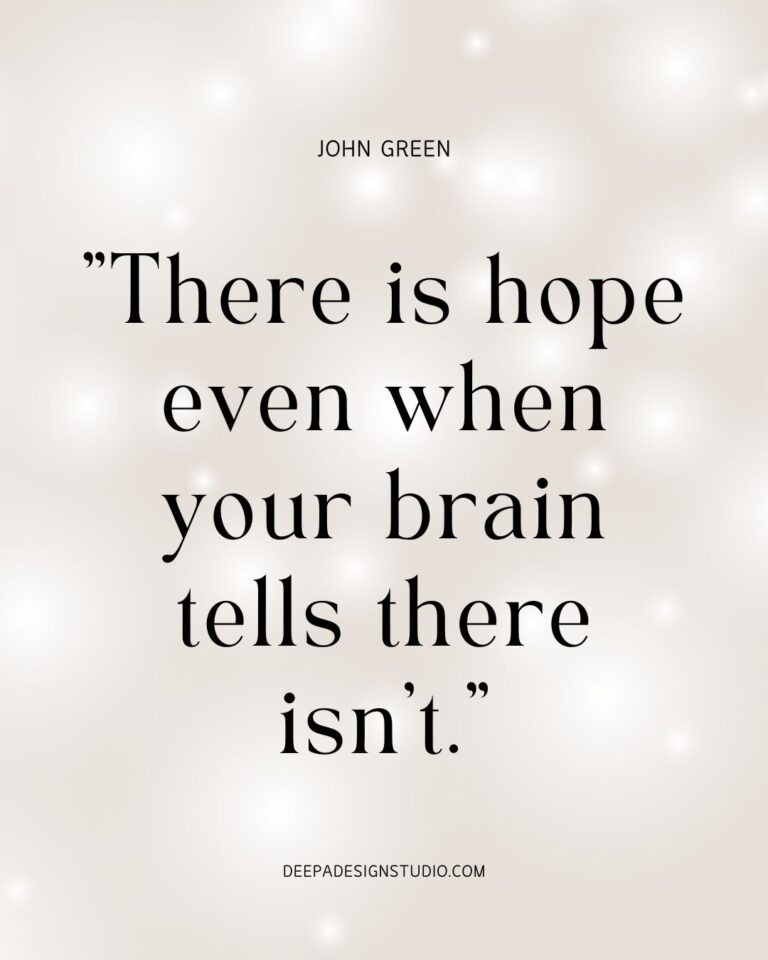 Short Mental Health Quotes to Feel Free in Mind