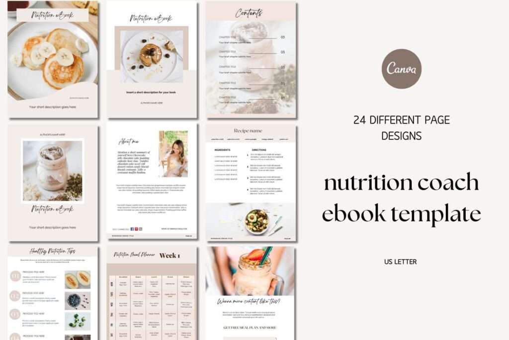 Nutrition Recipe Bundle Template - KOKO