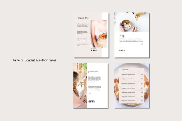 Nutrition Recipe Bundle Template - KOKO