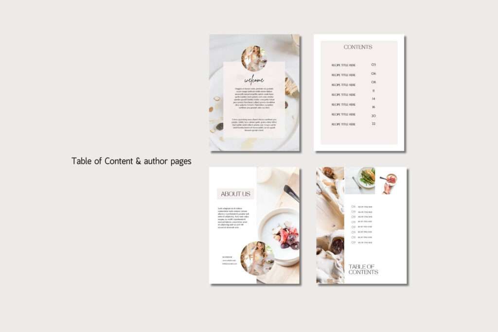 Nutrition Recipe Bundle Template - KOKO
