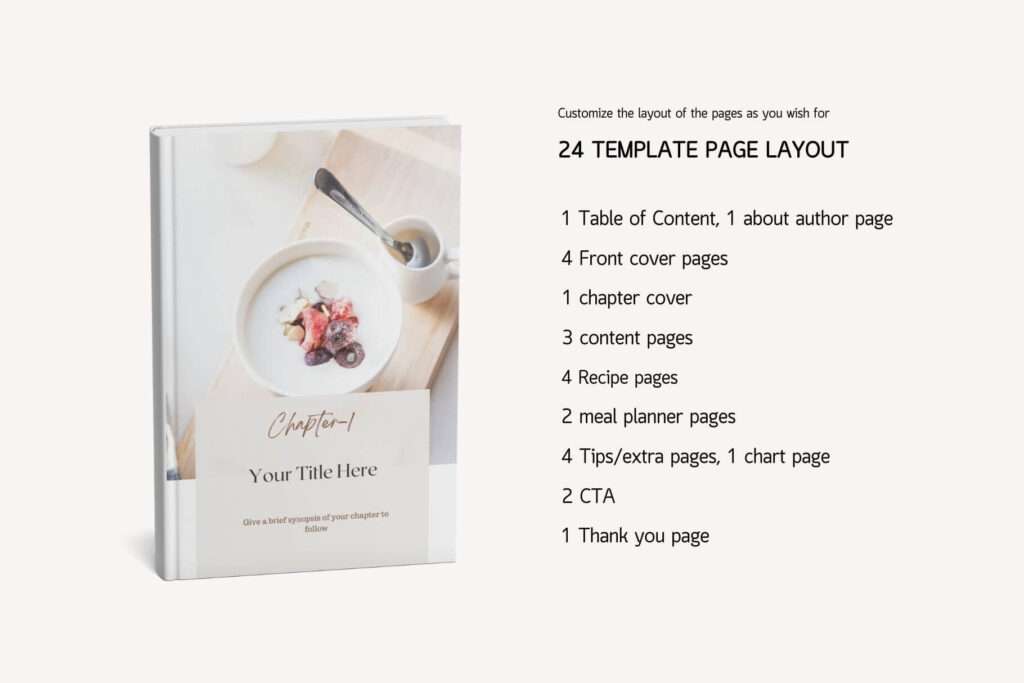 Nutrition Recipe Bundle Template - KOKO