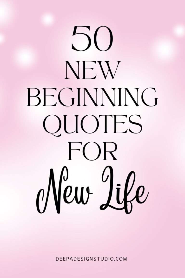 50 New Beginning Quotes for a New Life (Free Printable Aesthetic)