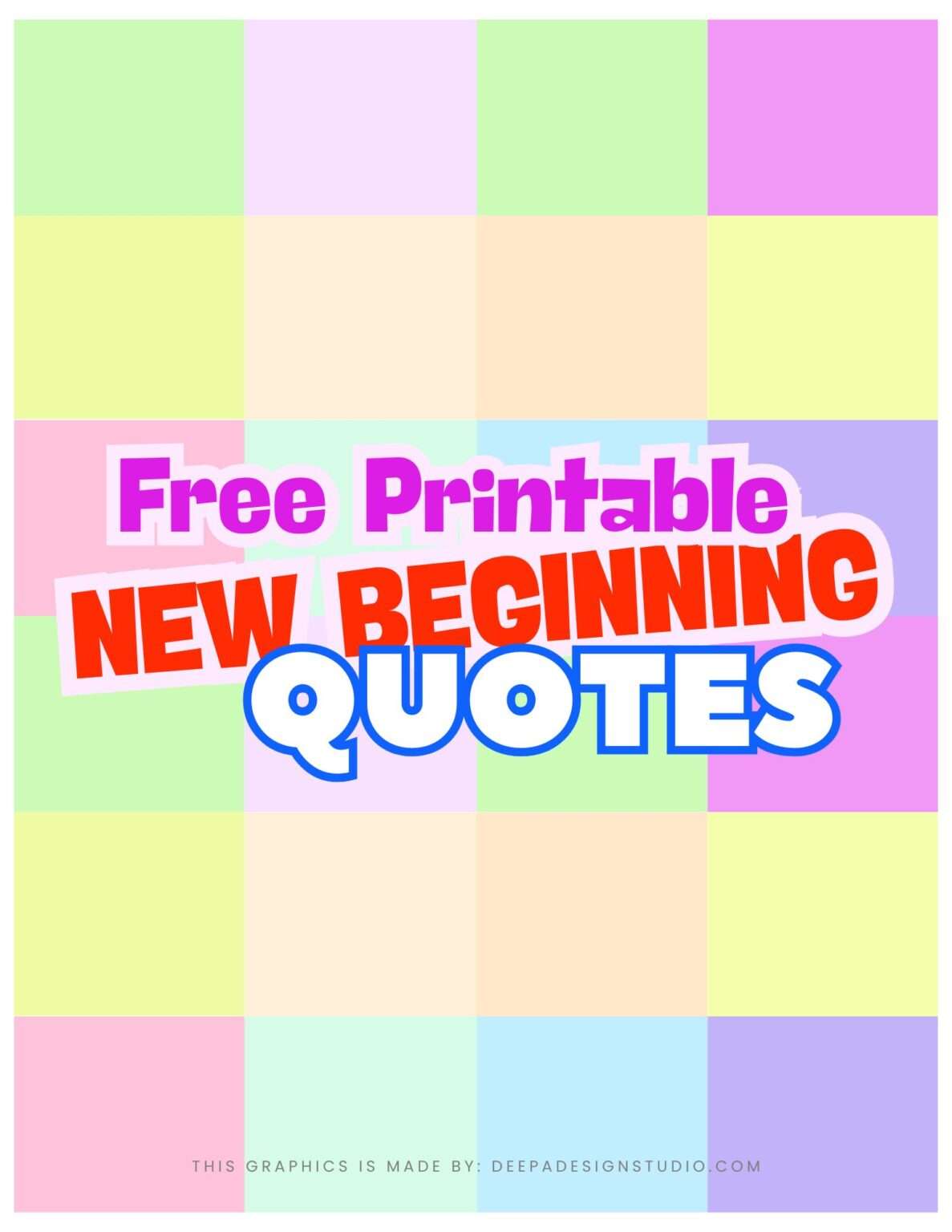 50 New Beginning Quotes for a New Life (Free Printable Aesthetic)